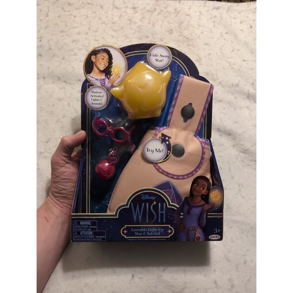 Jakks Pacific | Toys | Disney Wish Movie Loveable Light Up Star Satchel ...